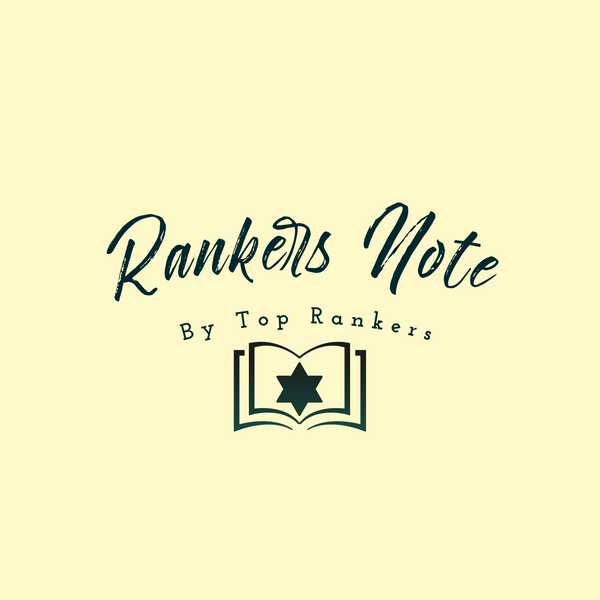 Rankers Notes - Hand Written WBCS Topper Notes by Rankers